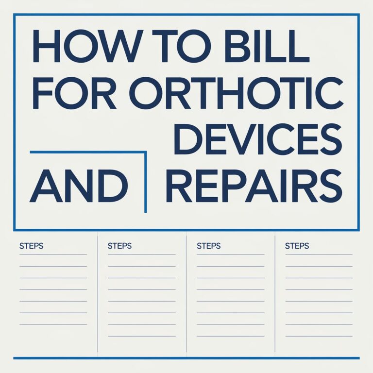 Orthopedic Medical Billing Aftercare: Proper Billing and Coding ...