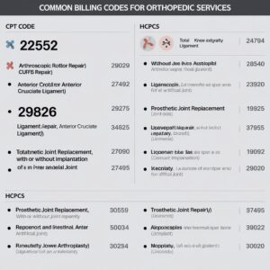 Understanding Medical Billing Codes for Orthopedic Procedures