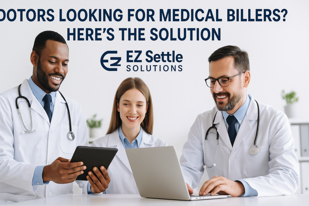 Doctors Looking for Medical Billers? Here’s the Solution - EZ Settle Solutions